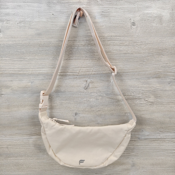 Fabletics | Bags | Fabletics The Sling Bag Bone White Cream Purse ...